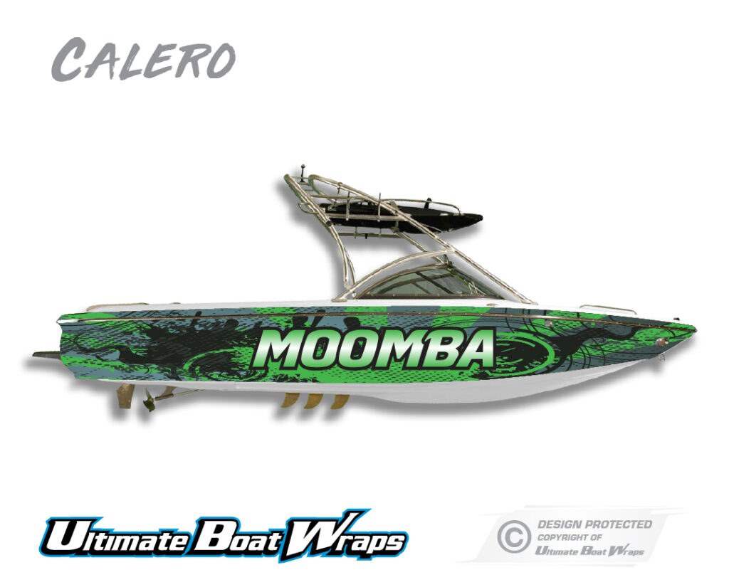 Wake Surf Ski Boat Wraps - Ultimate Boat Wraps