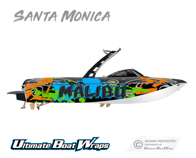 Santa Monica Wrap - Ultimate Boat Wraps